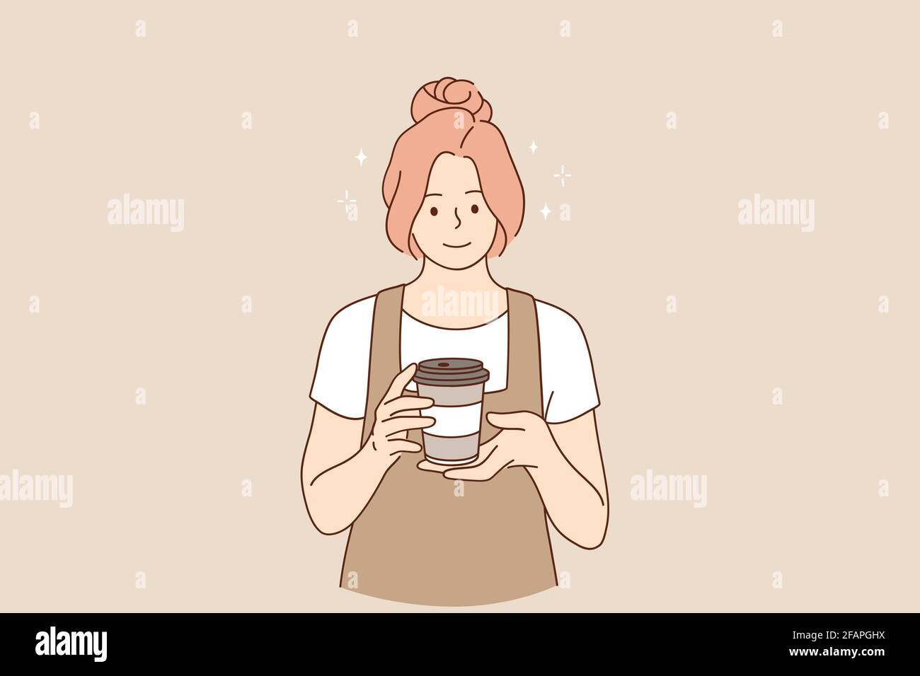 Cafeteria client Stock Vector Images - Alamy