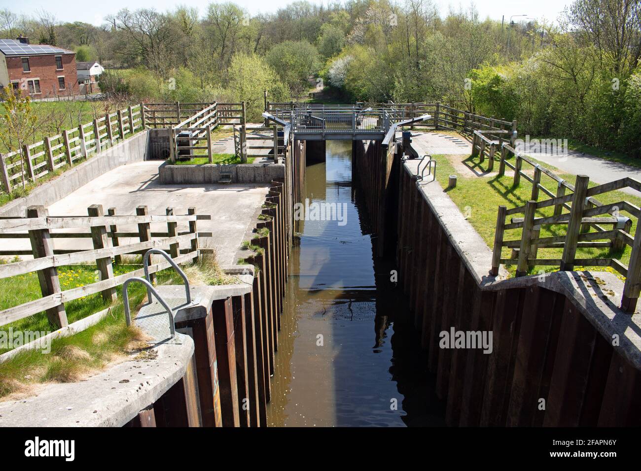 The Millennium Link Locks Stock Photo - Alamy