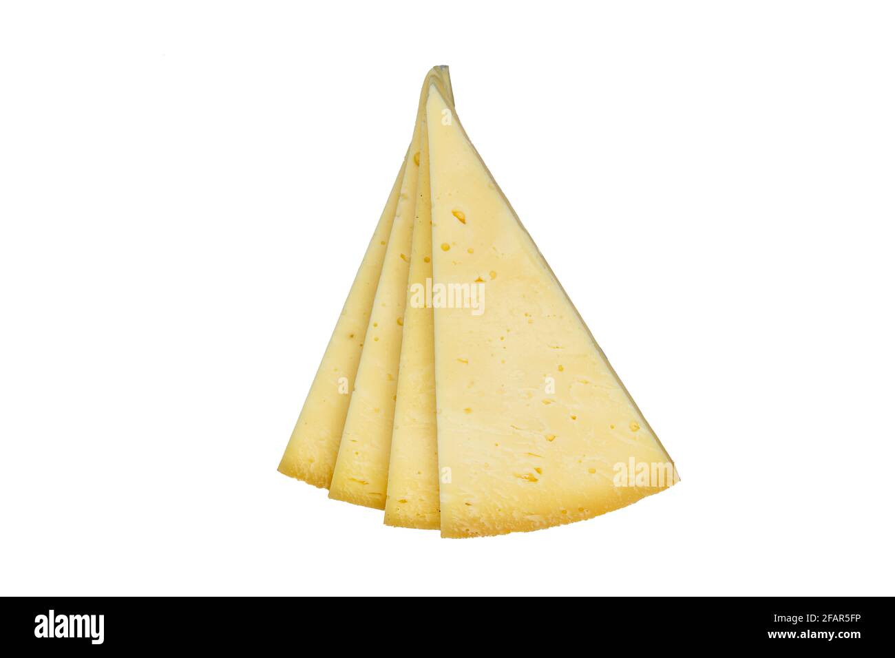 Triangular slice of old cheddar cheese. Piece of yellow cheese with ...