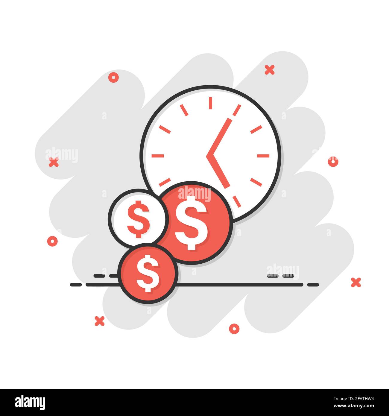 Save Time And Money Icon