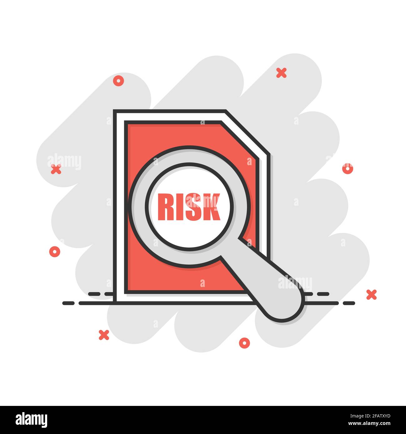 Risk assessment cartoon hi-res stock photography and images - Alamy