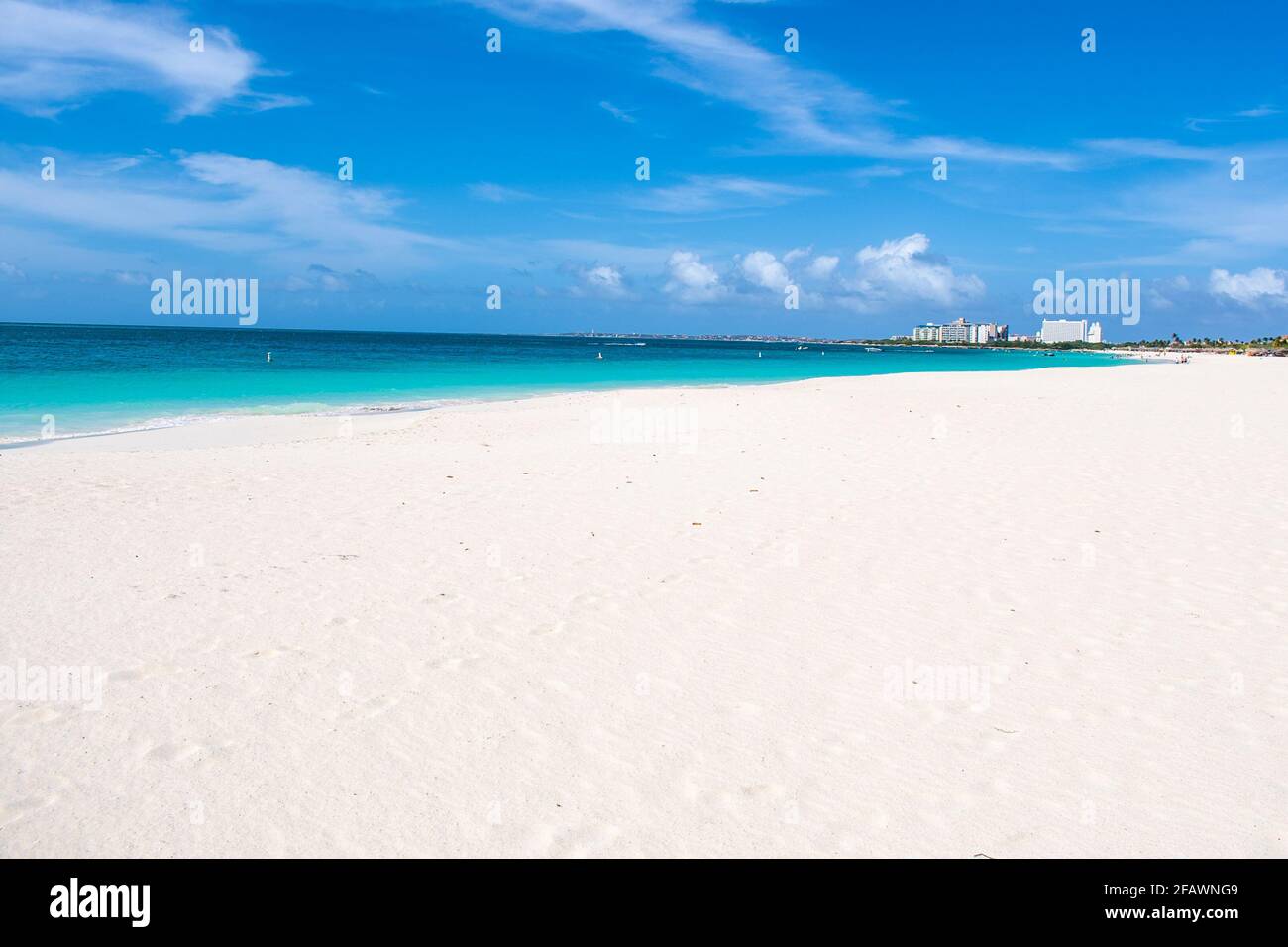 Dutch Caribean Island Aruba known for their white beaches and colourful ...