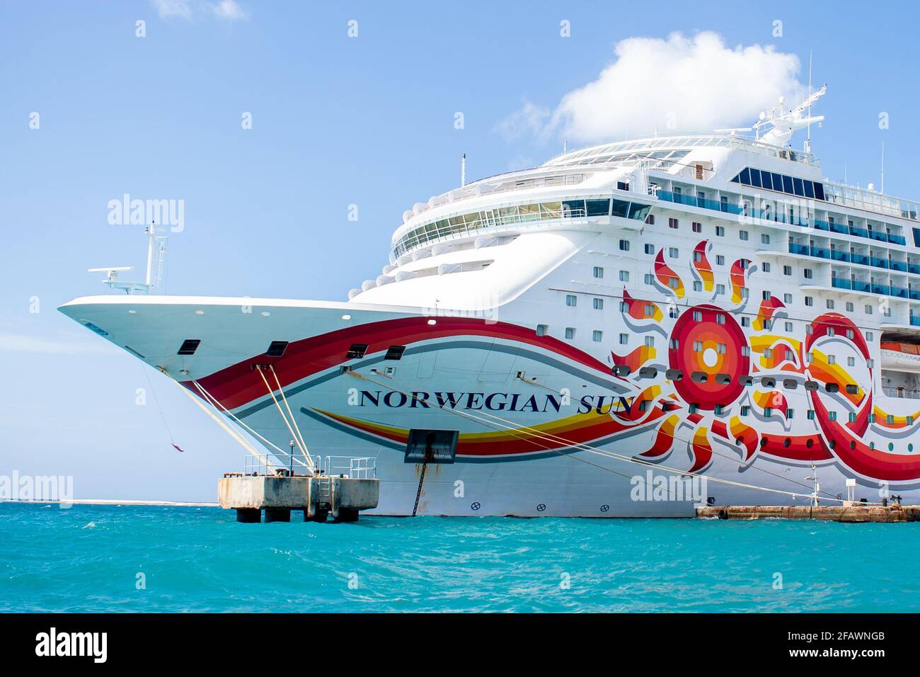 Dutch Caribean Island Aruba known for their white beaches and colourful ...