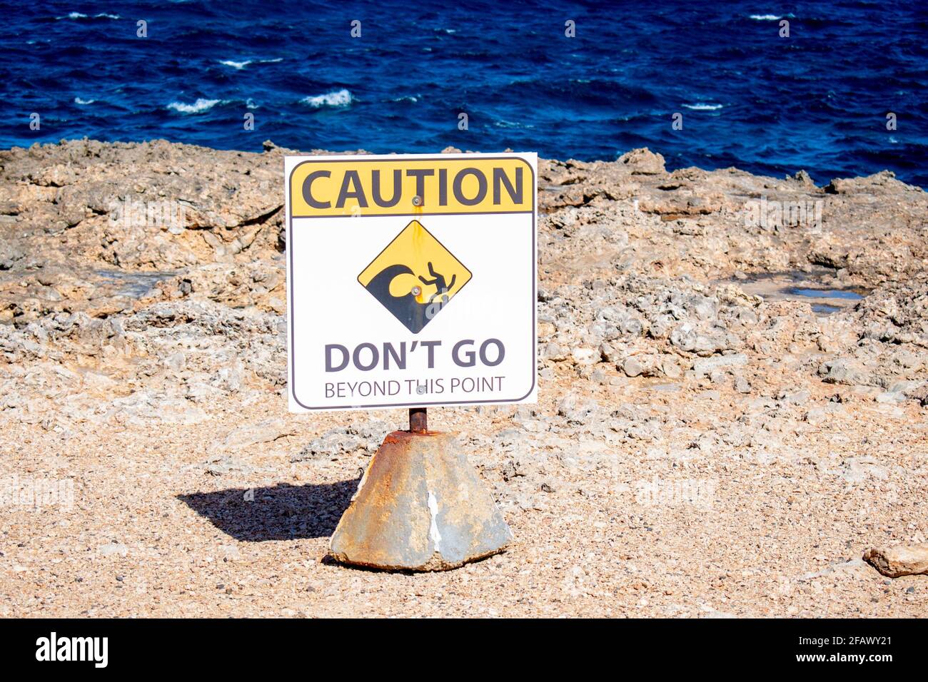Dutch Caribean Island Aruba known for their white beaches and colourful ...