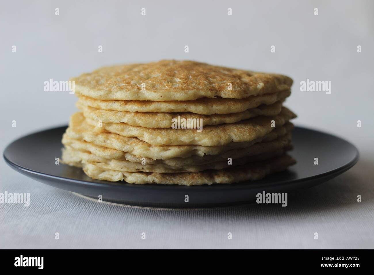 Rice pancakes made with foxtail millets flour. An experimental version ...