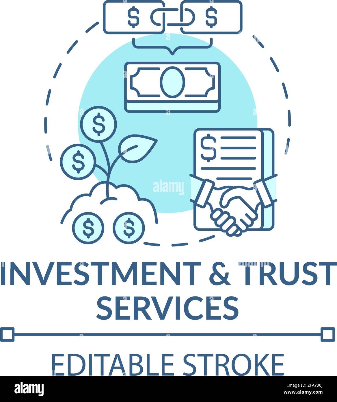 Investment trust Stock Vector Images - Alamy