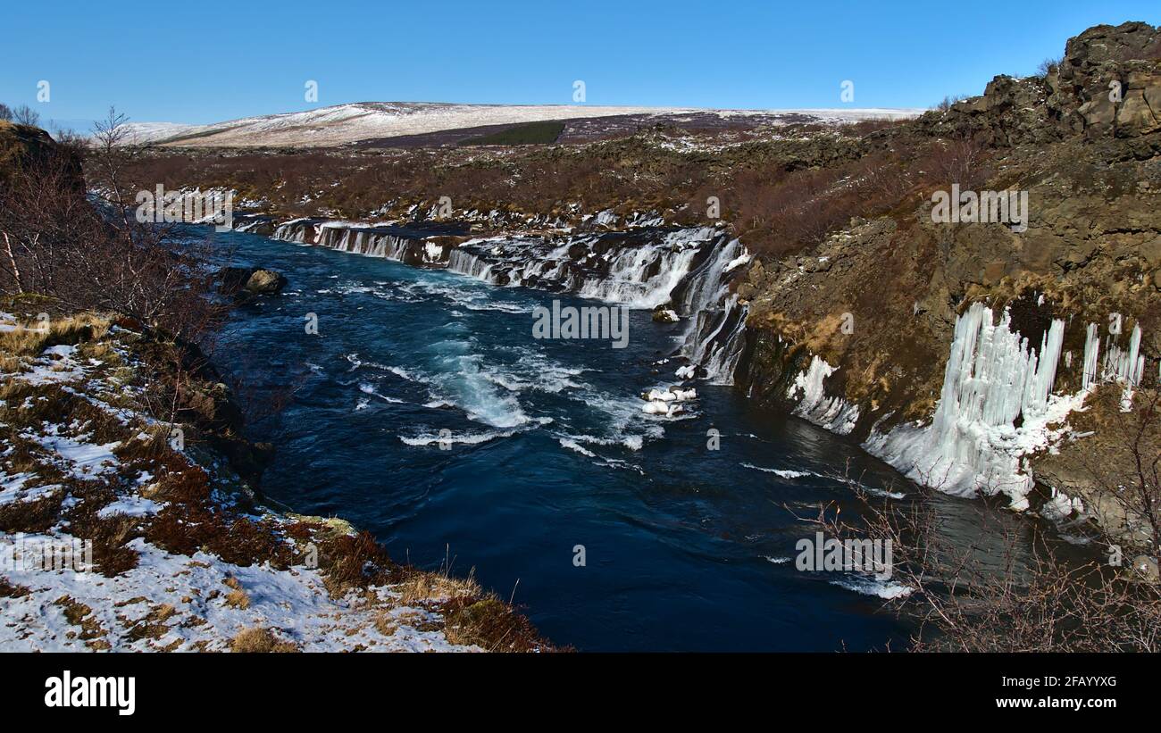 Lava cascade hi-res stock photography and images - Alamy