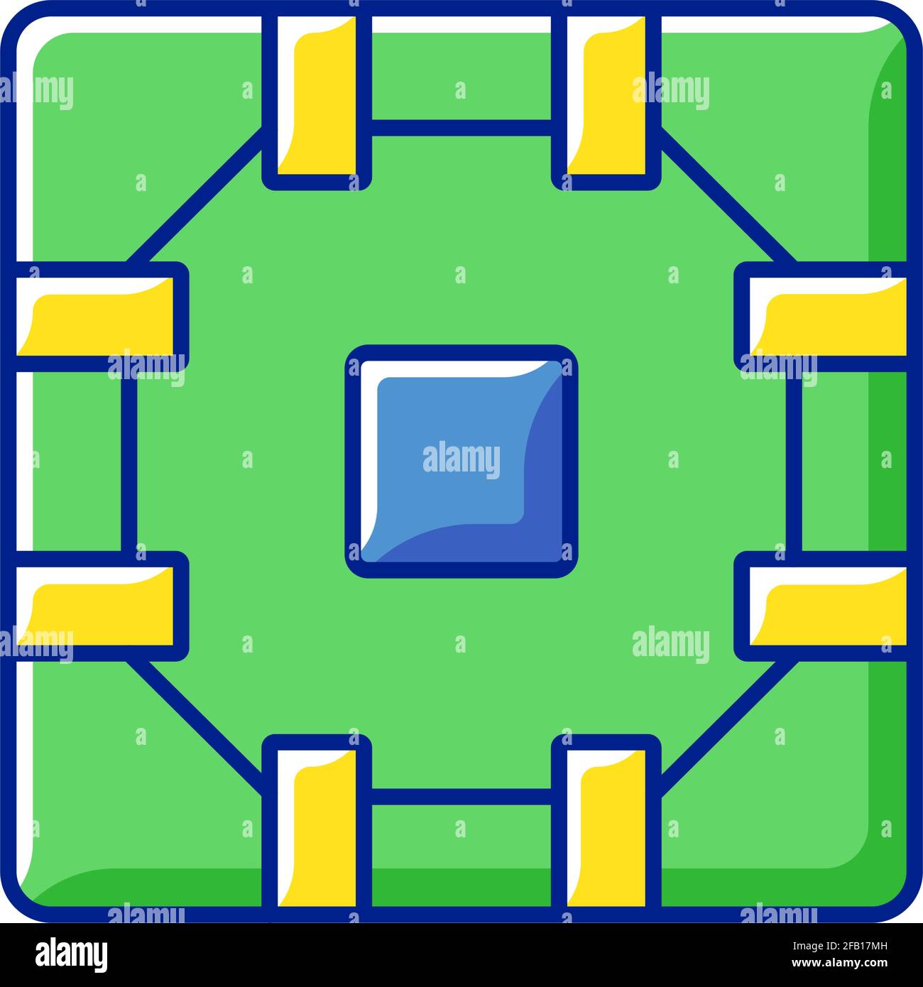 Integrated circuit clip art hi-res stock photography and images - Alamy