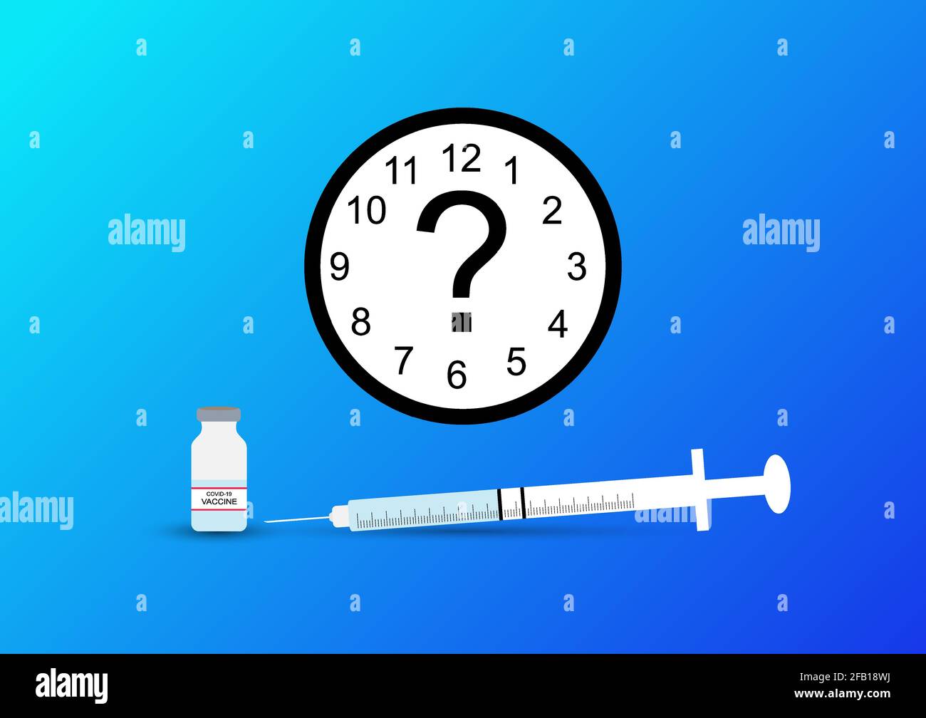 Concept of how long immunity will last after covid-19 vaccination ...