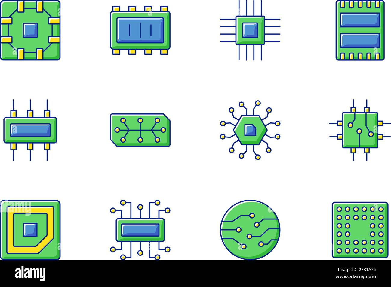 Rgb tech logo Stock Vector Images - Alamy