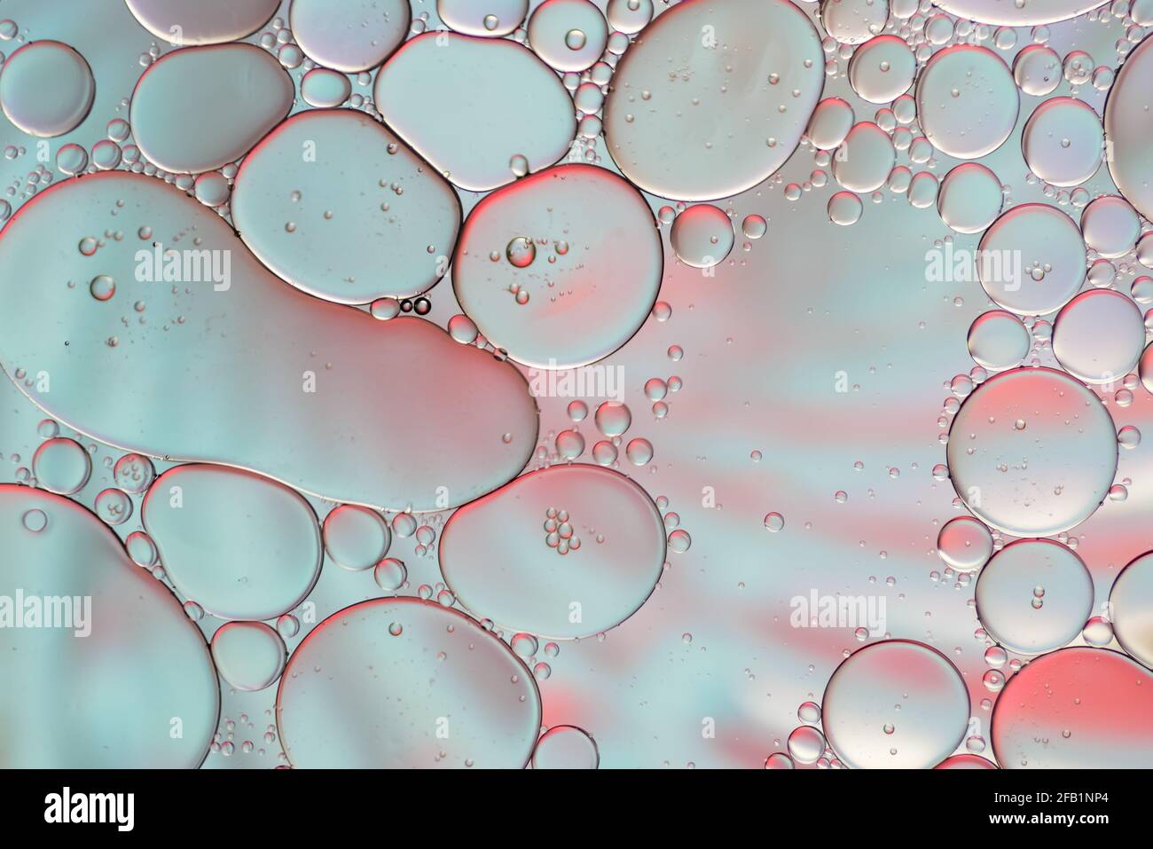 Colorful artistic of oil drop floating on the water Stock Photo - Alamy