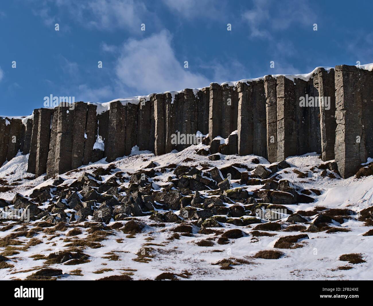 Basalt columnar rock formation on hi-res stock photography and images ...
