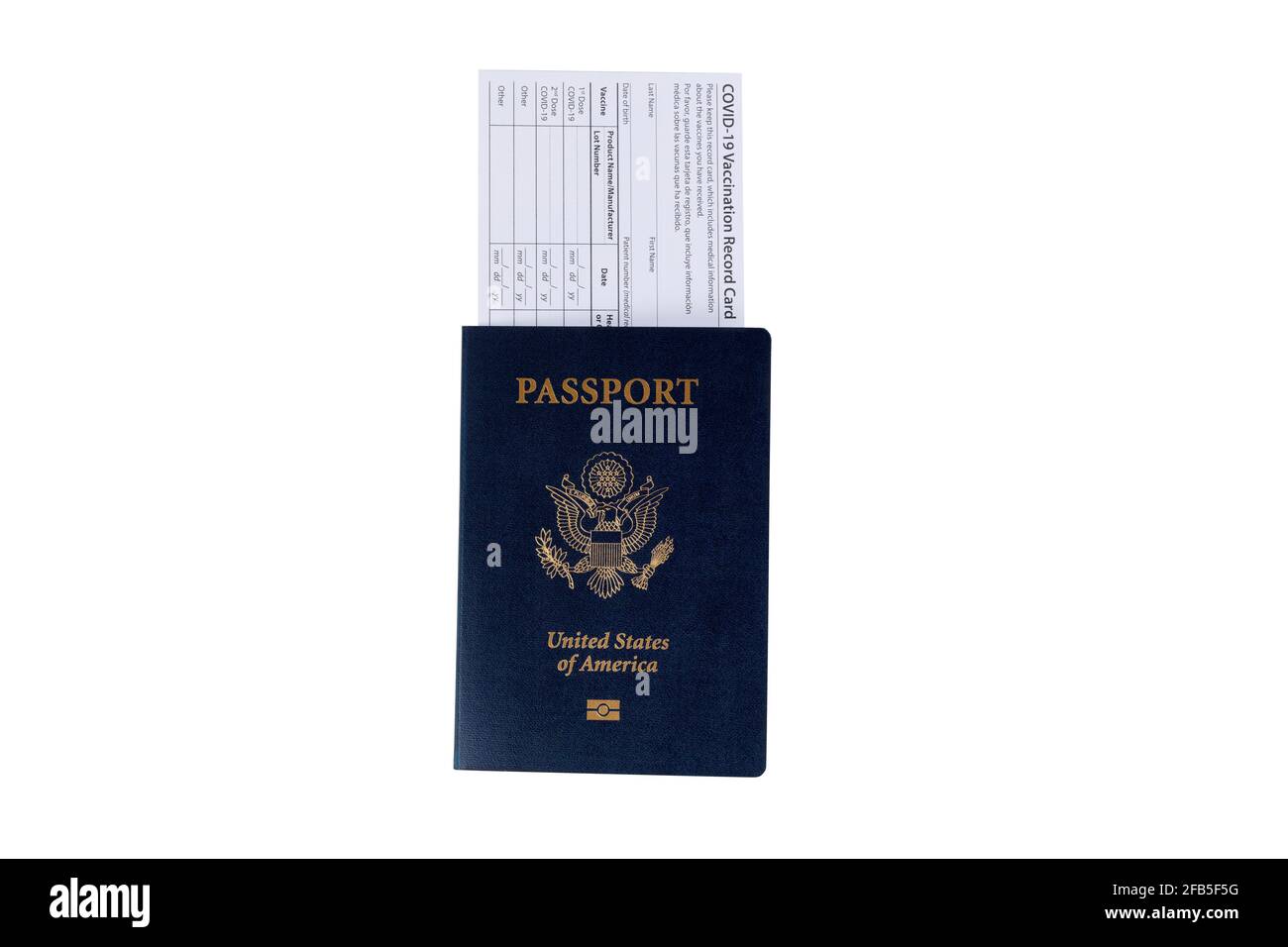 American Passport Inside