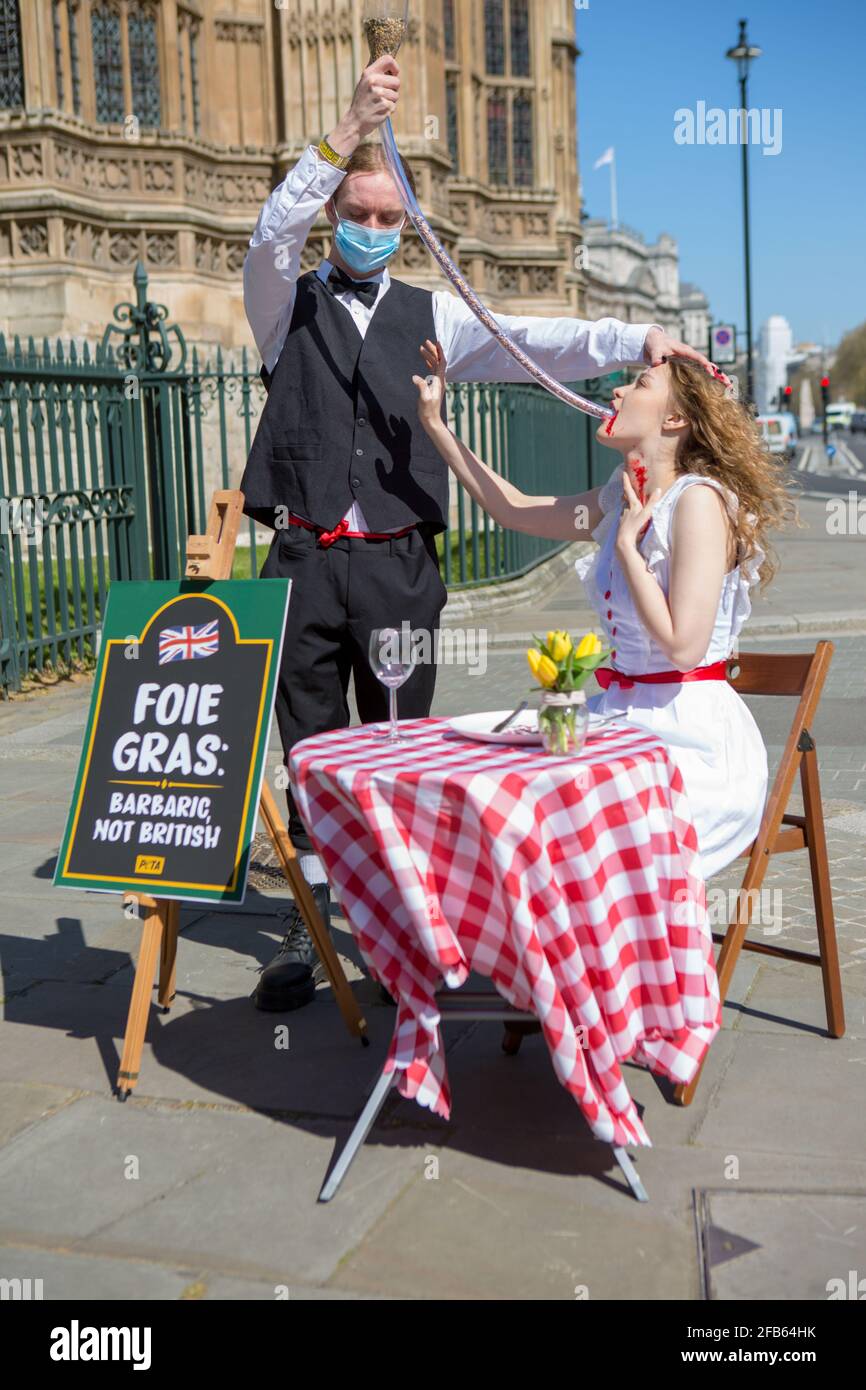 Force feeding foie gras hi-res stock photography and images - Alamy