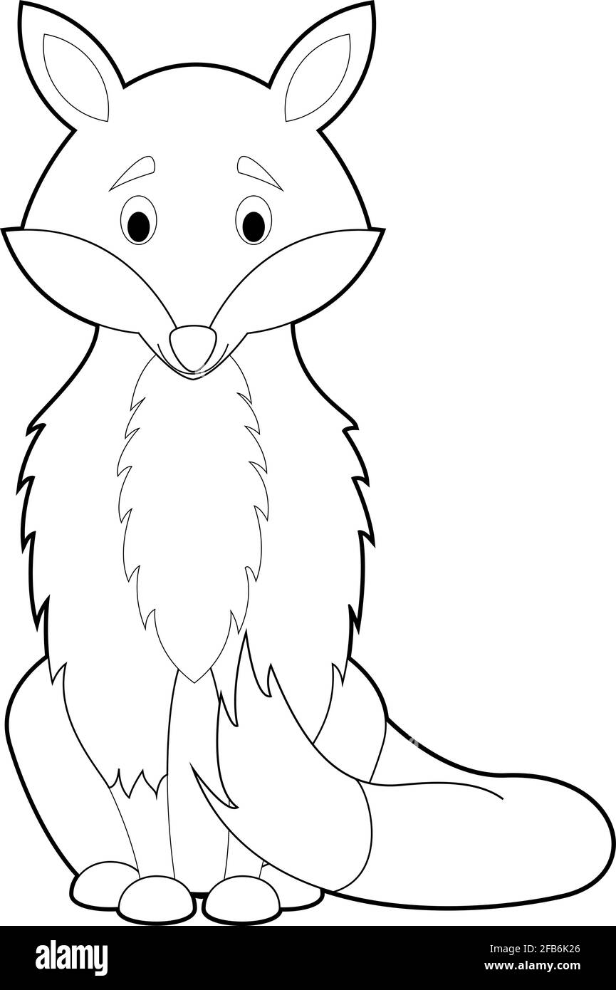 Fox Drawings For Kids