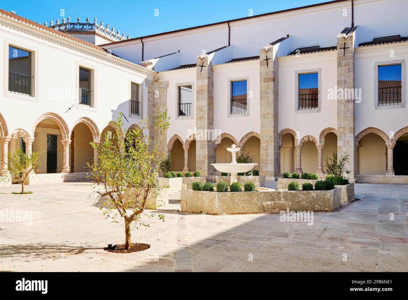 Cloisters of the 15th century Convento de Jesus (Jesus Convent ...