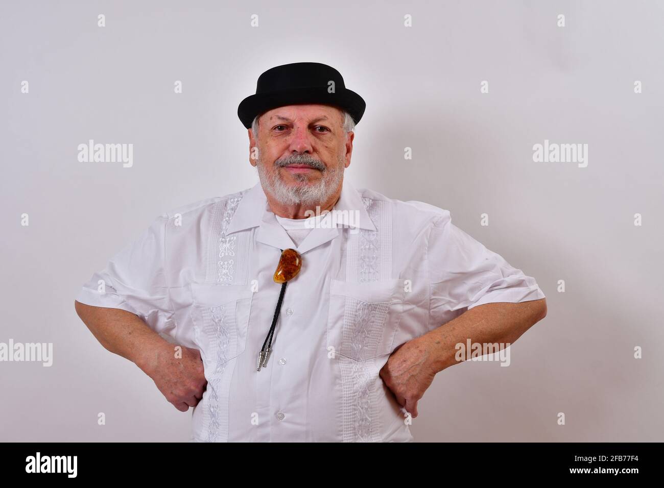Elderly American gentleman standing proud Stock Photo - Alamy