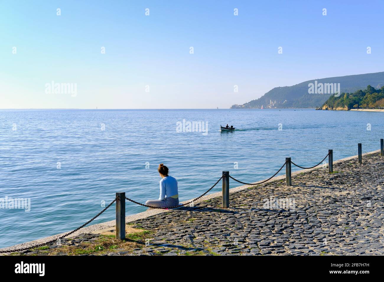Sado river. Setubal, Portugal Stock Photo - Alamy