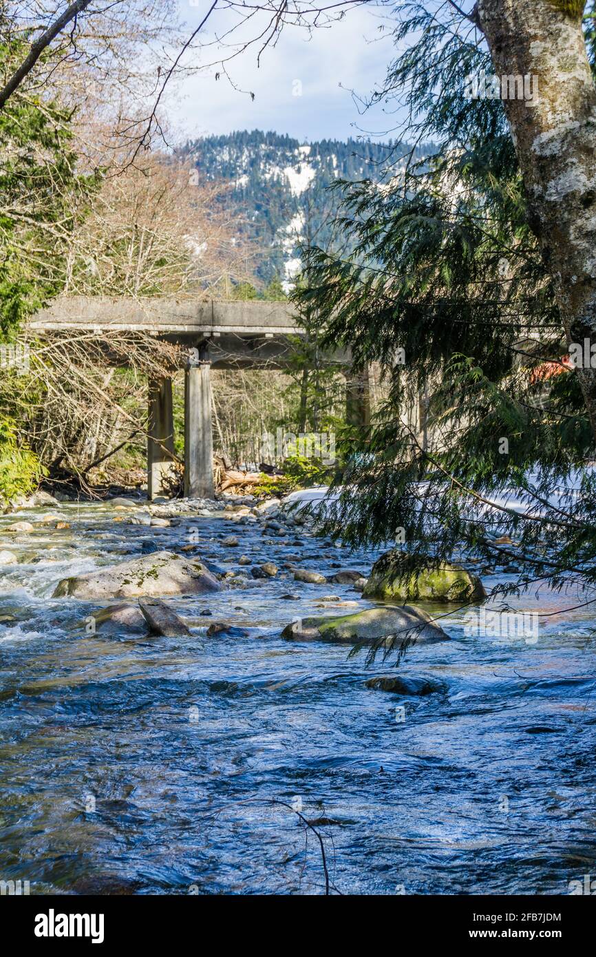 Rocks stream under bridge hi-res stock photography and images - Alamy