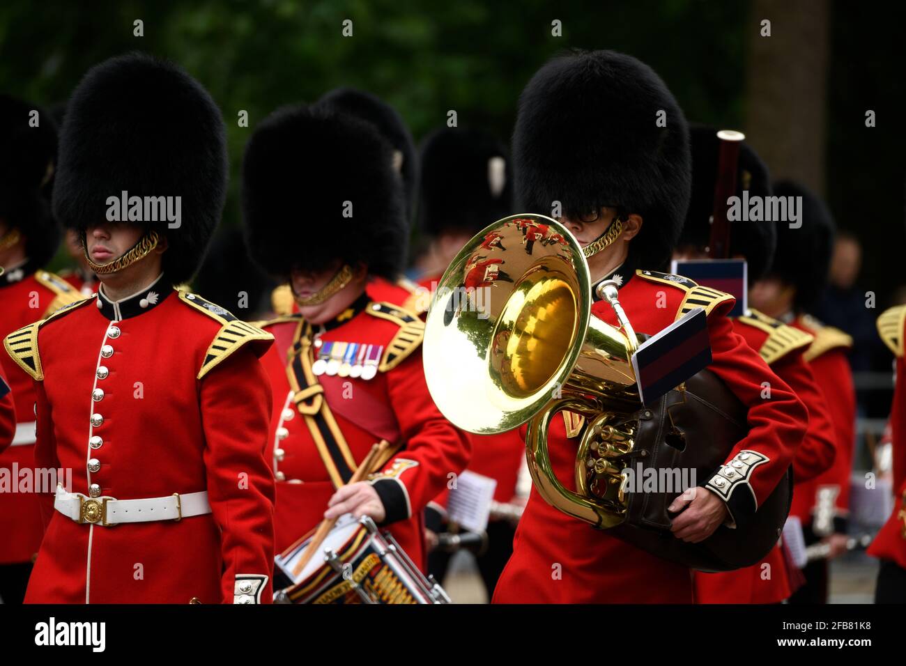 Trooping the Colour Parade London Stock Photo - Alamy