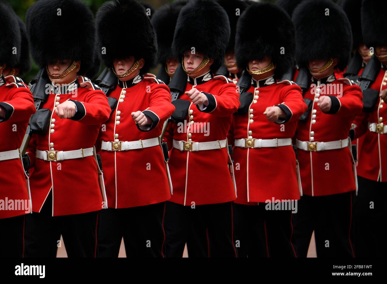 Trooping the Colour Parade London Stock Photo - Alamy