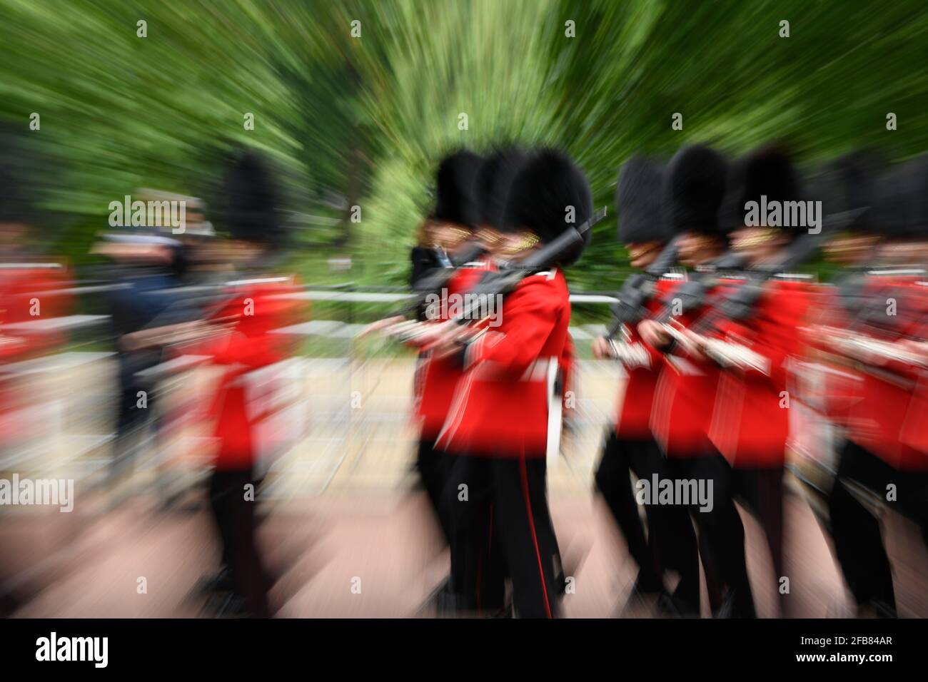 Trooping the Colour Parade London Stock Photo - Alamy