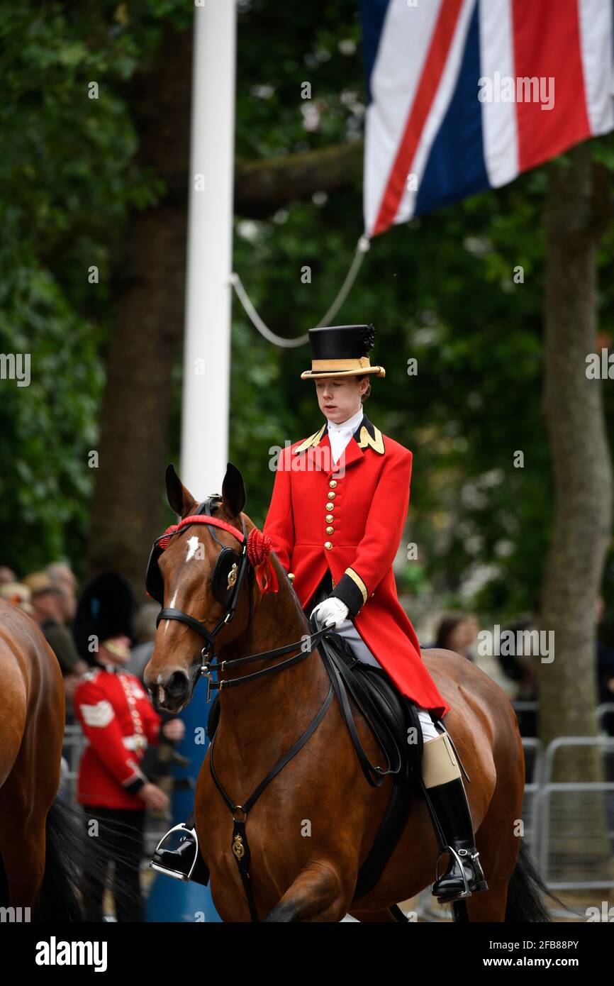 Trooping the Colour Parade London Stock Photo - Alamy