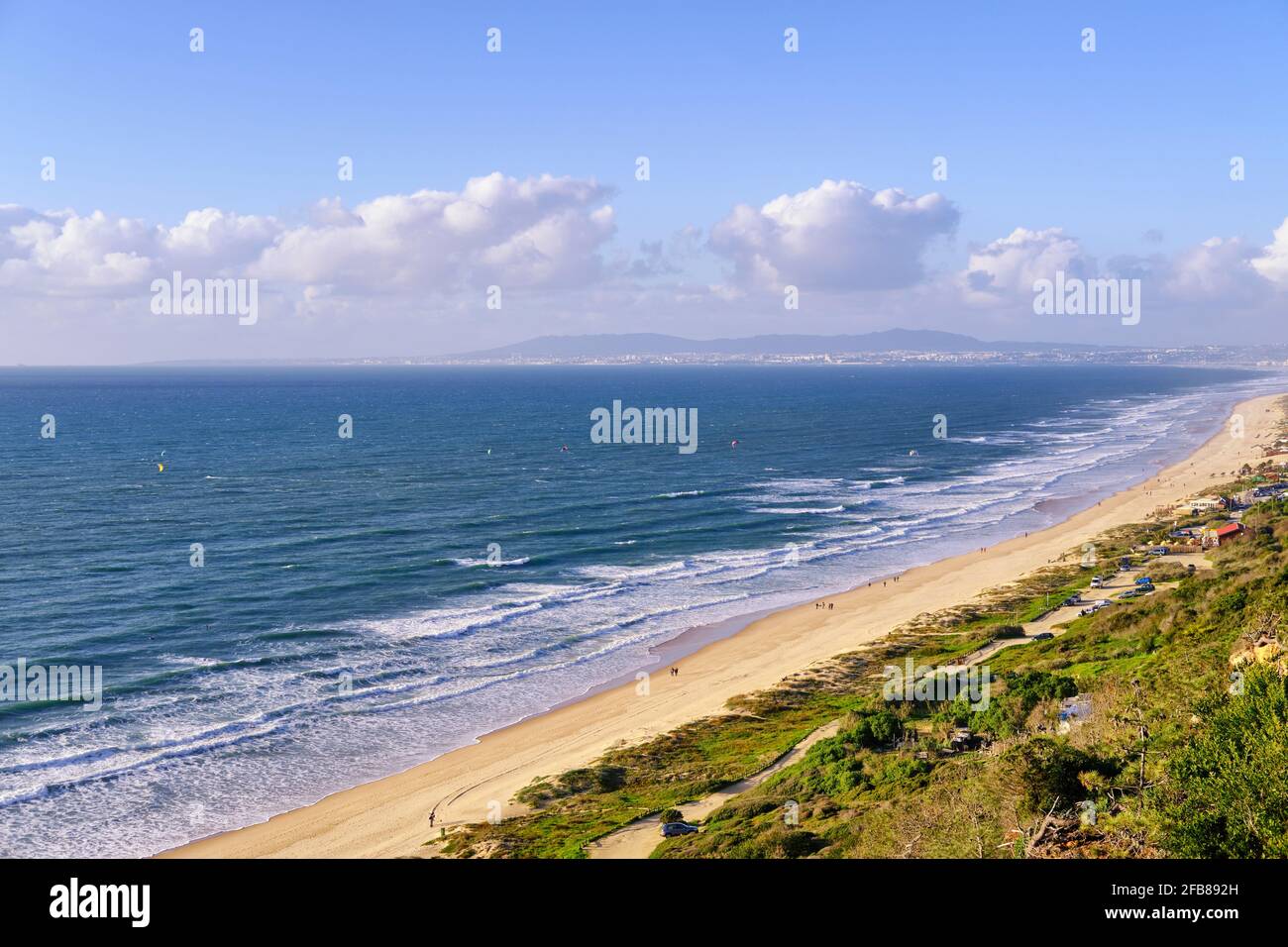 Tranquil beaches along the Protected Landscape of the Fossil Coast of ...