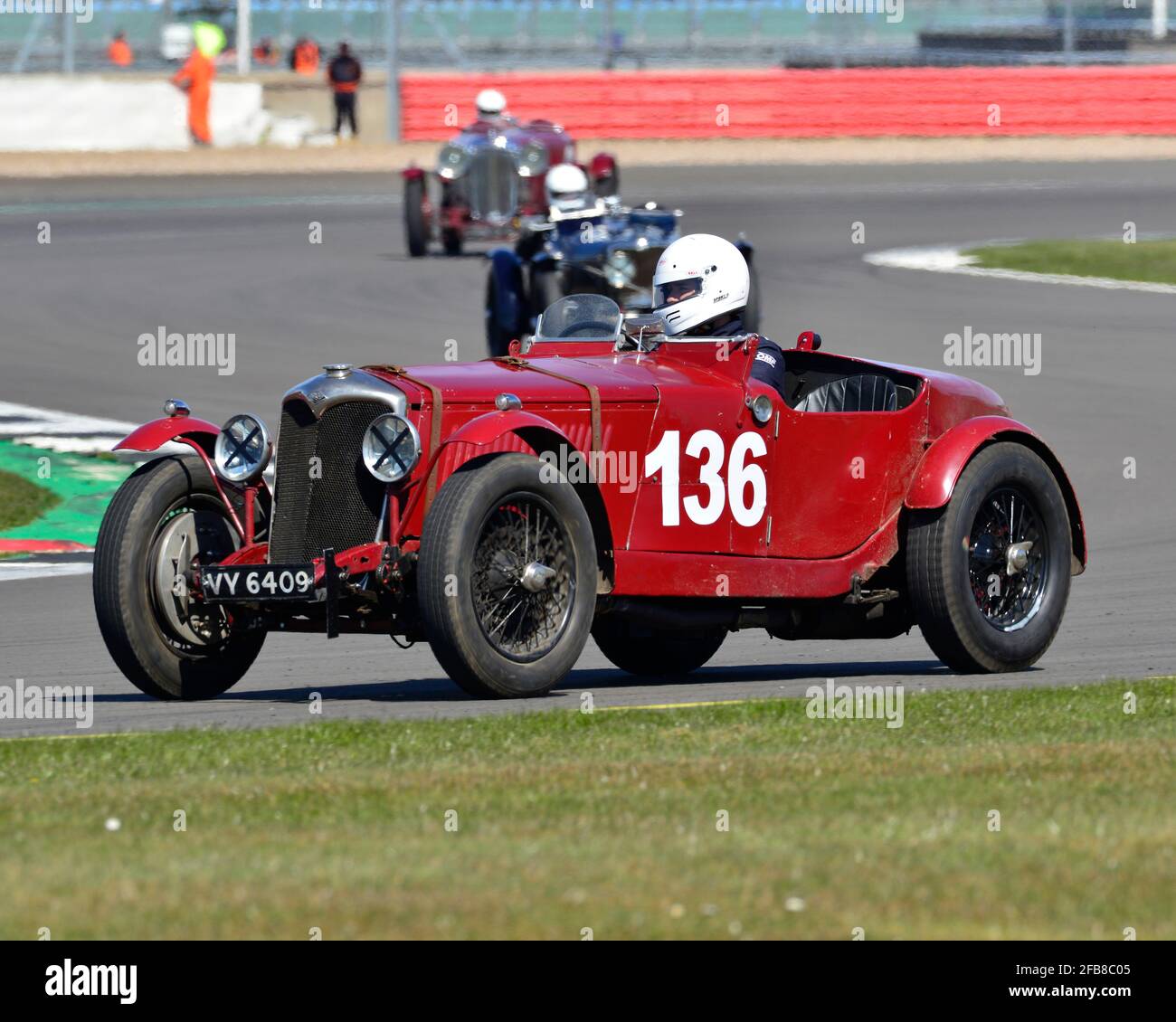 Rupert Mann, Riley Special, VSCC Special race for the Silverstone ...