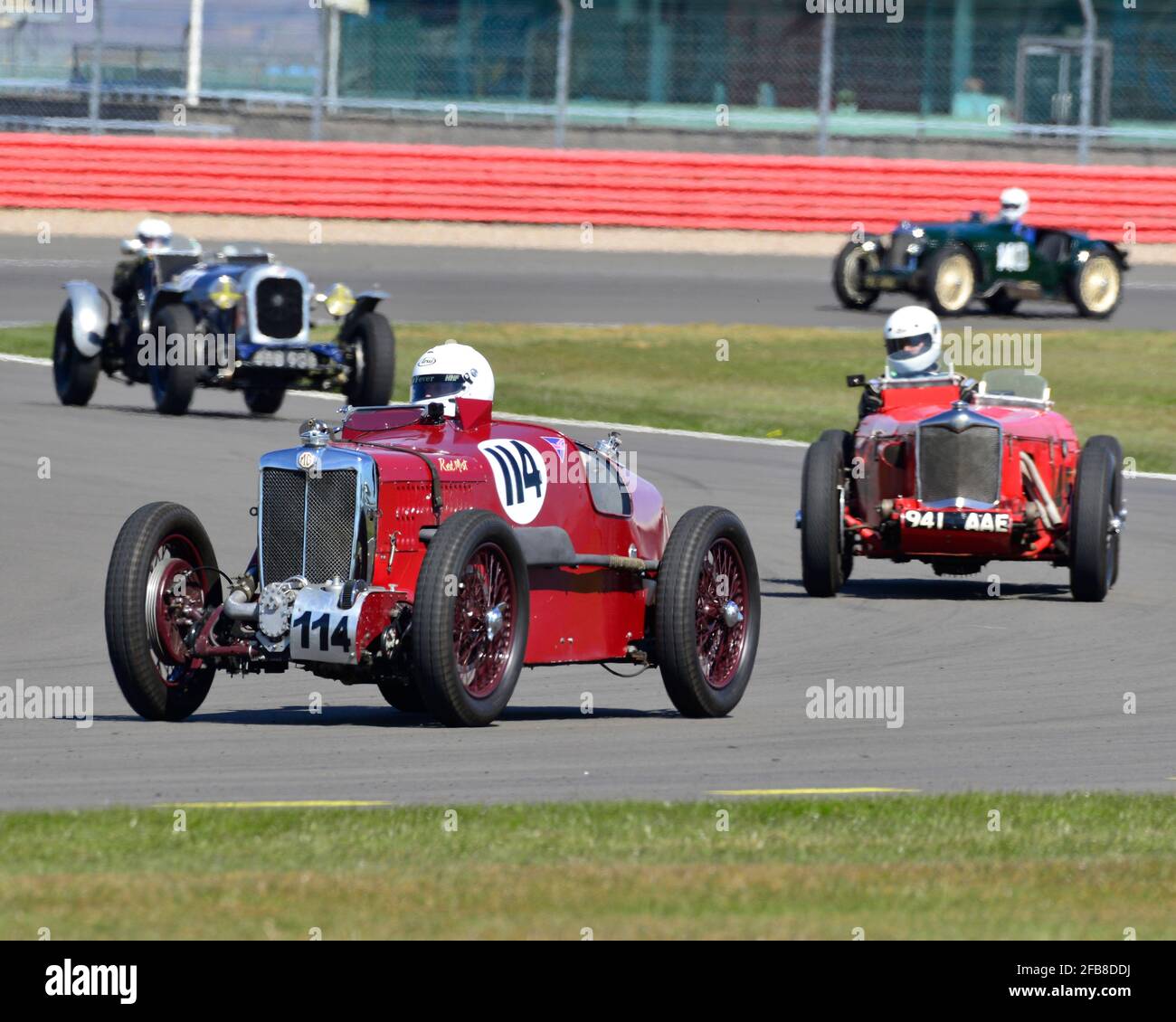 Charles Goddard, MG PA-PB, VSCC Special race for the Silverstone Trophy ...