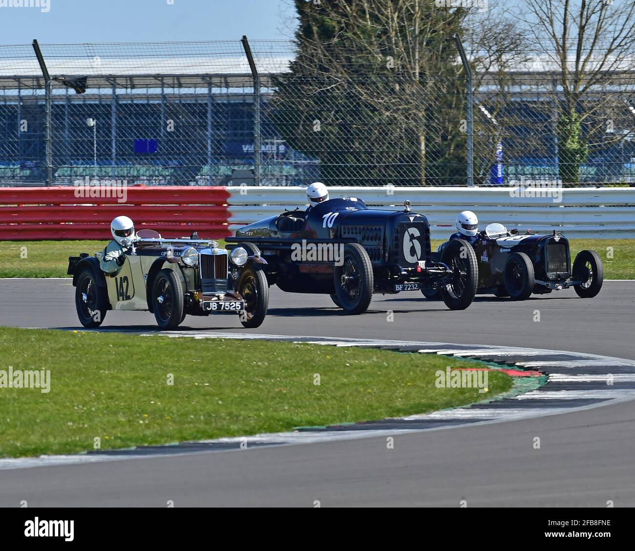 A variation in size for the handicap race, Richard Frankel, MG K3, Ian ...
