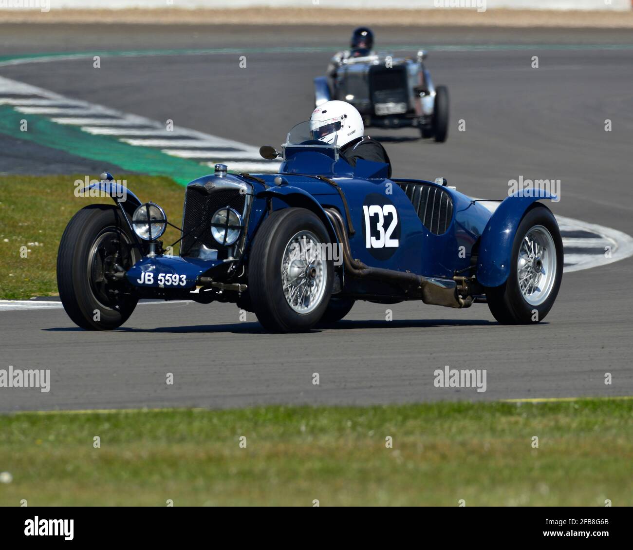 Mike James, Riley 12-4 TT Sprite Replica, VSCC Special race for the ...