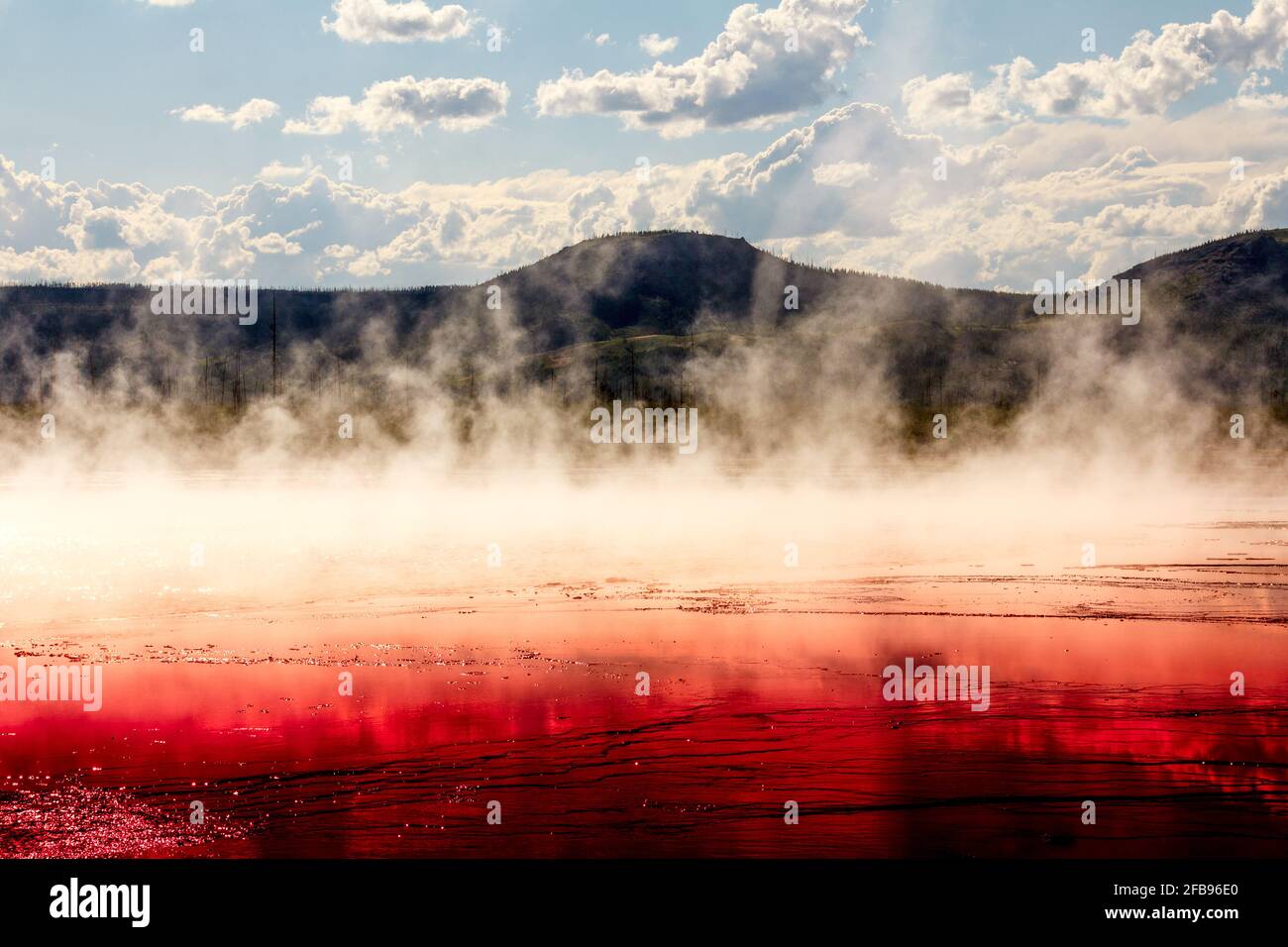 Artistic rendition post battle of cold water steam and smoke on the ...