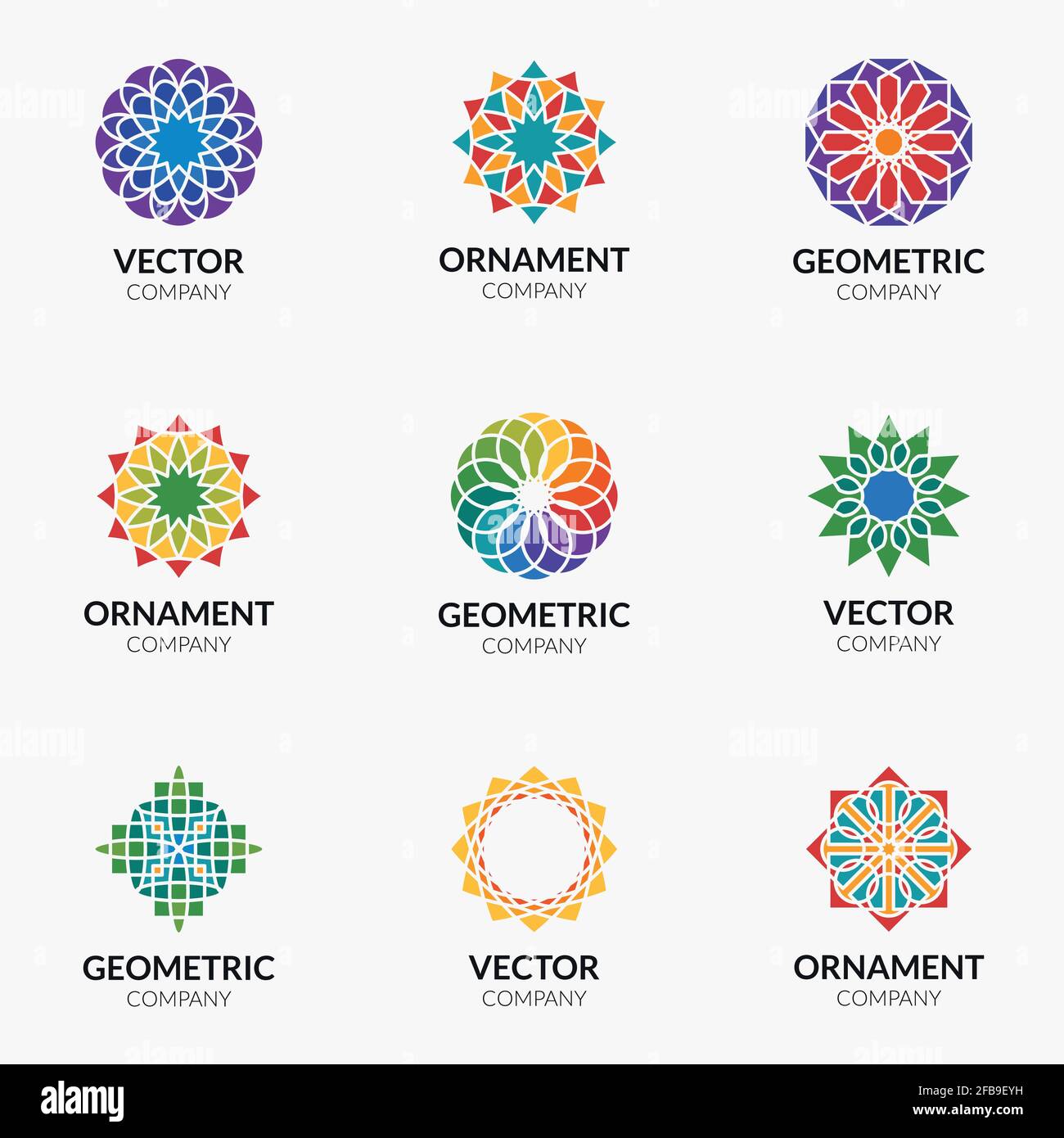 Geometric Pattern Logo 8,120 Star Logo High Res Illustrations Getty