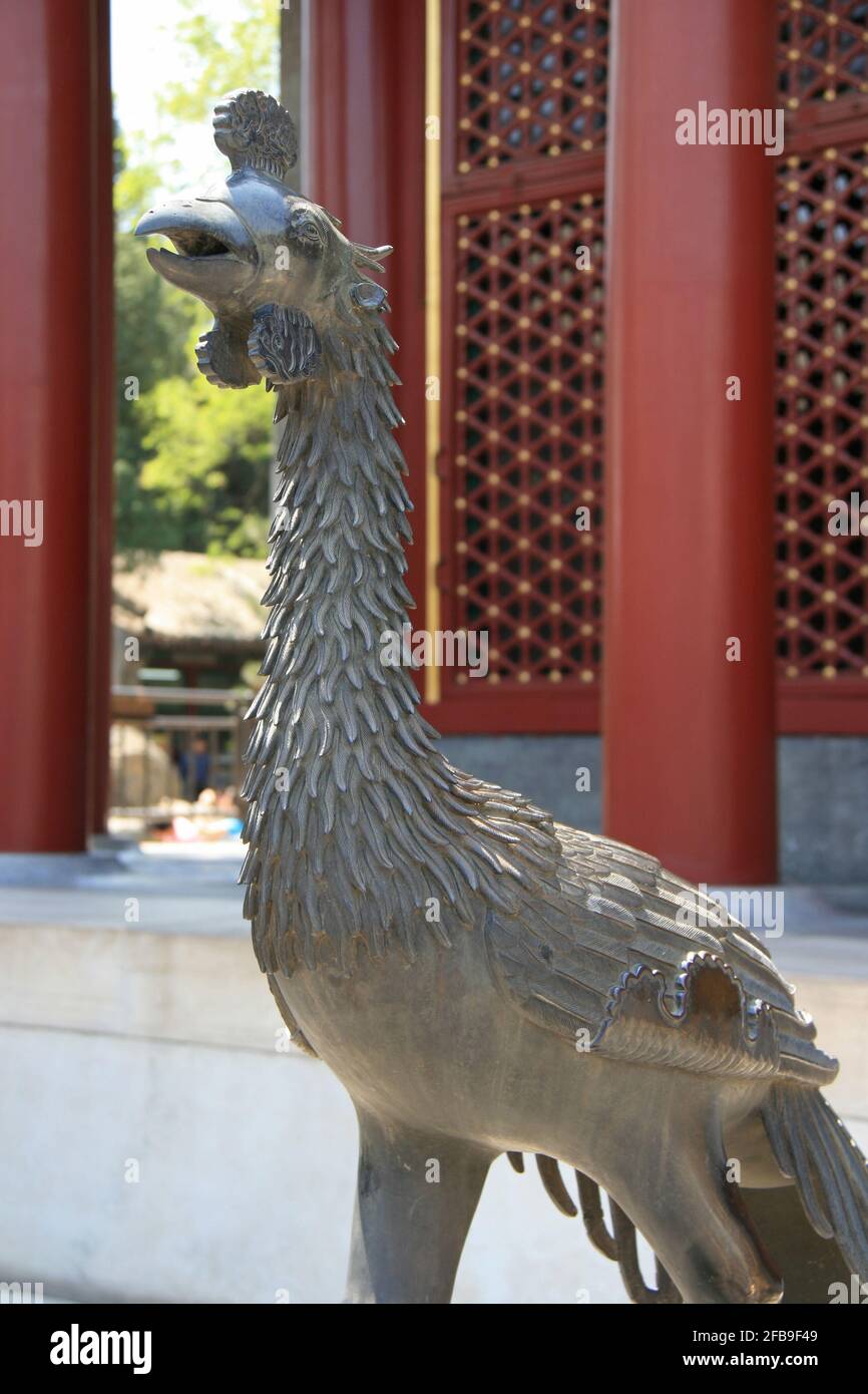 Phoenix statue bronze hi-res stock photography and images - Alamy