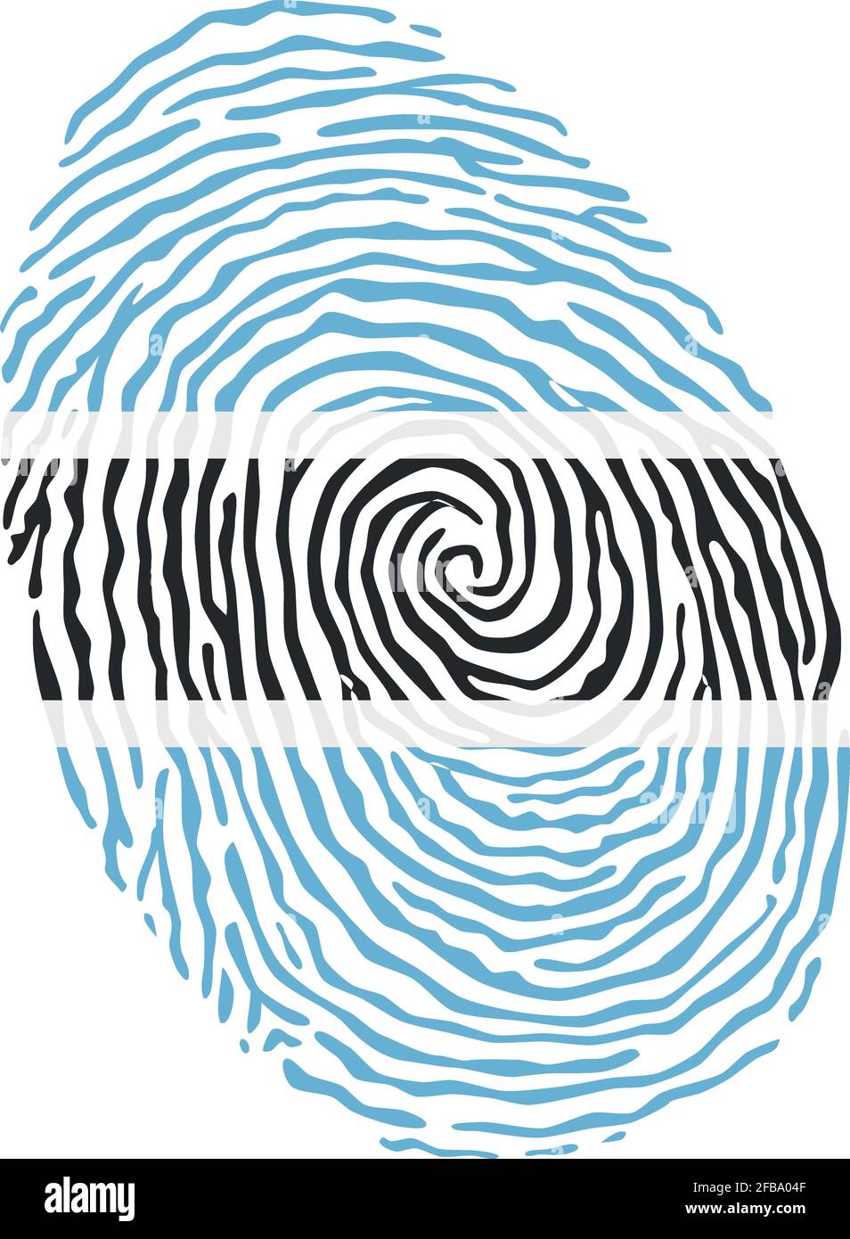 Botswana national identity Stock Vector Images - Alamy