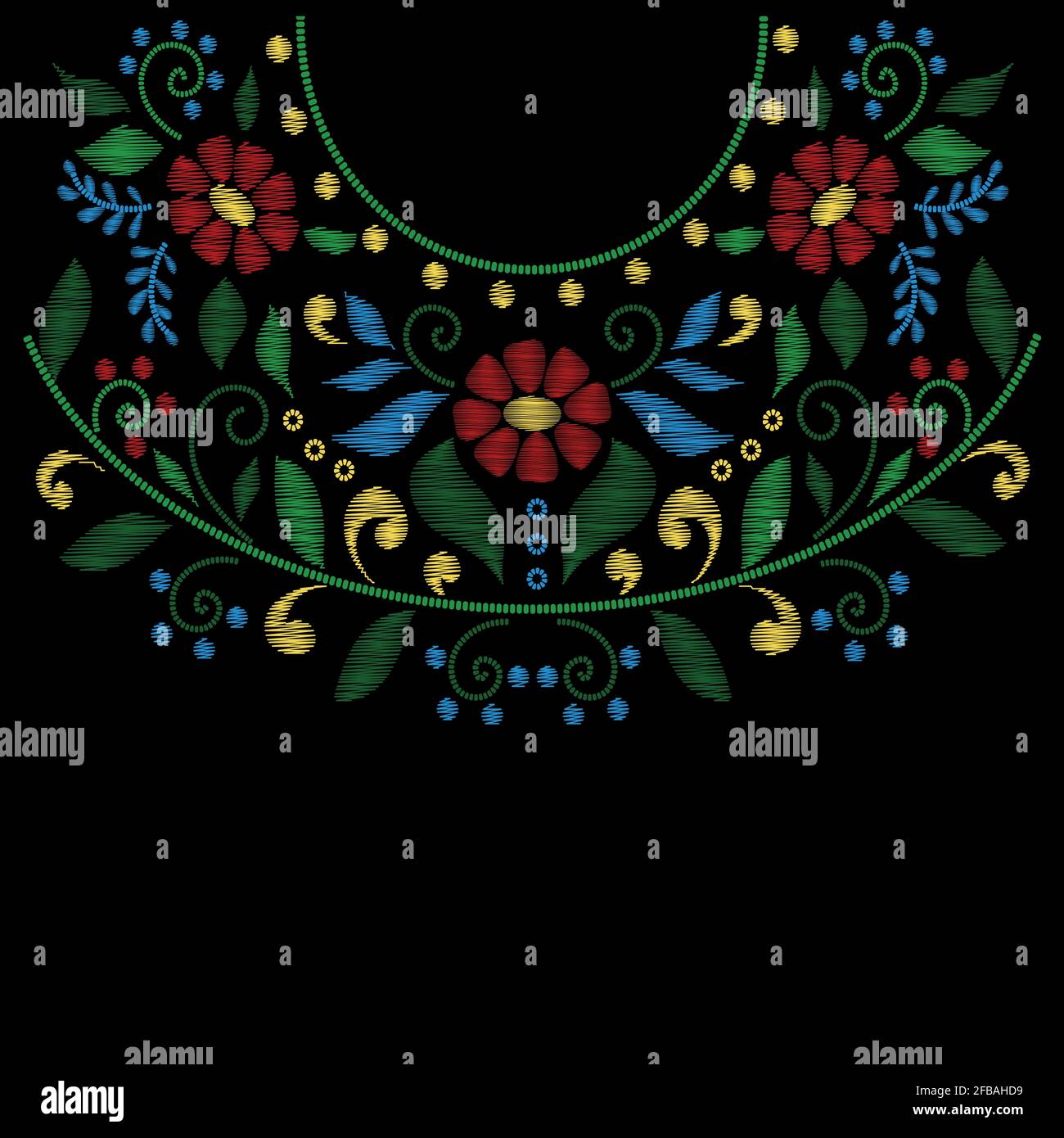 Neck flower Stock Vector Images - Alamy