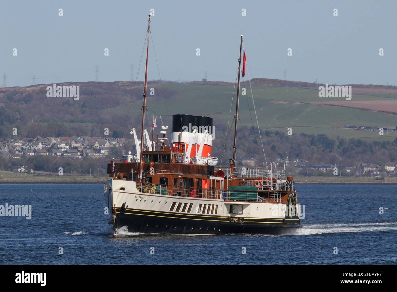 PS Waverley, a historic paddle steamer owned by the Paddle Steamer ...
