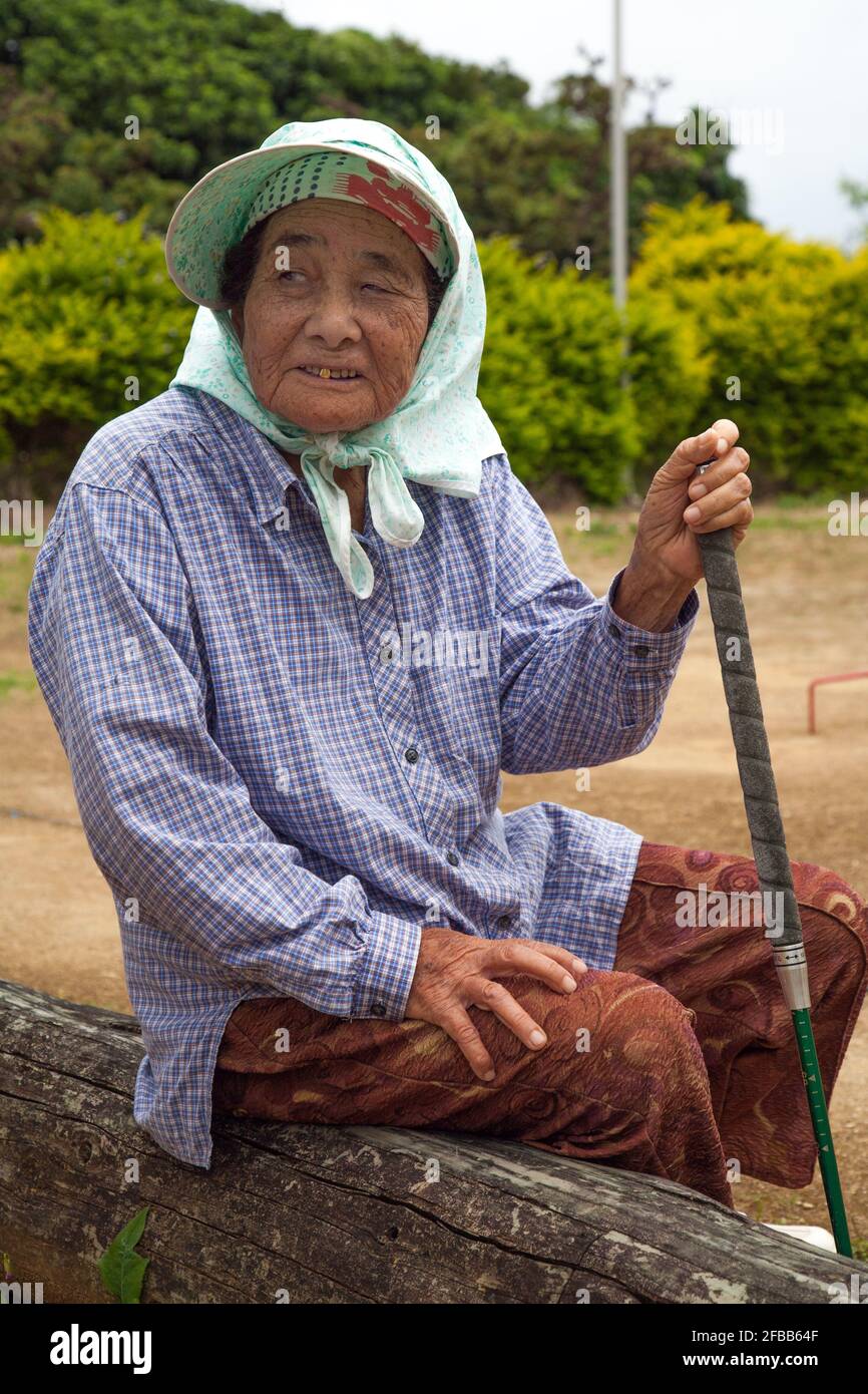 Centenarians okinawa hi-res stock photography and images - Alamy