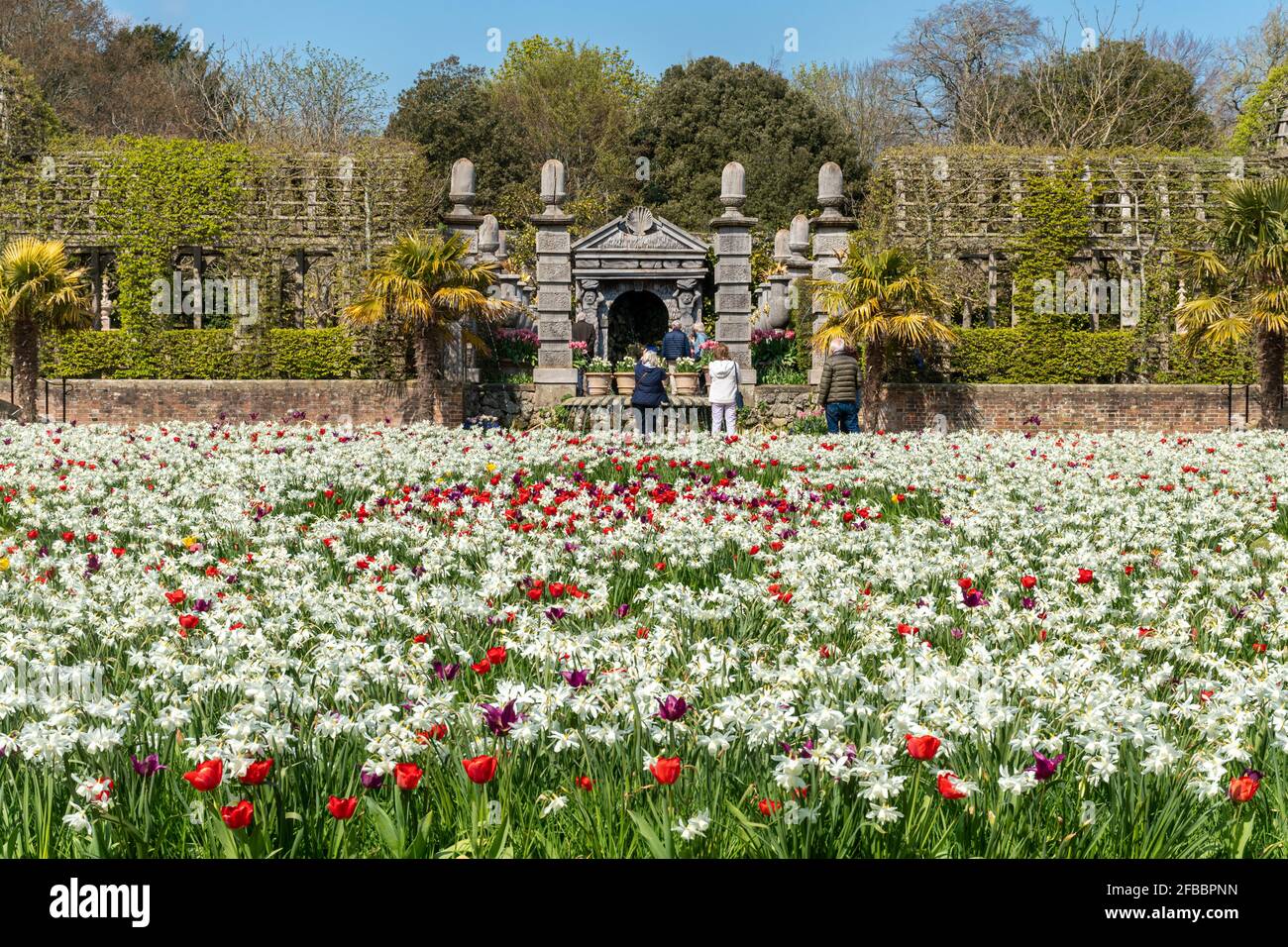 Arundel castle tulips 2021 hi-res stock photography and images - Alamy