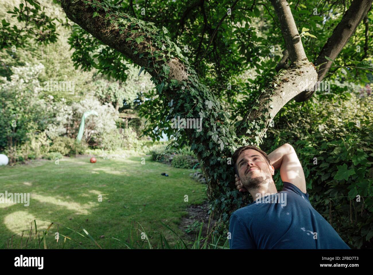 Relaxing tree hi-res stock photography and images - Alamy