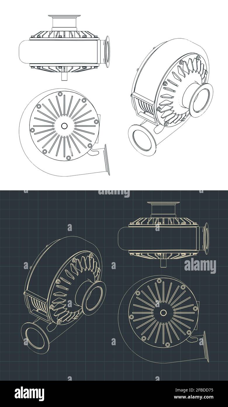 Impeller design Stock Vector Images - Alamy