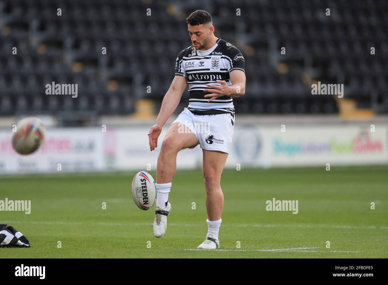 Jake Connor (1) of Hull FC during pre-game warm up Stock Photo - Alamy