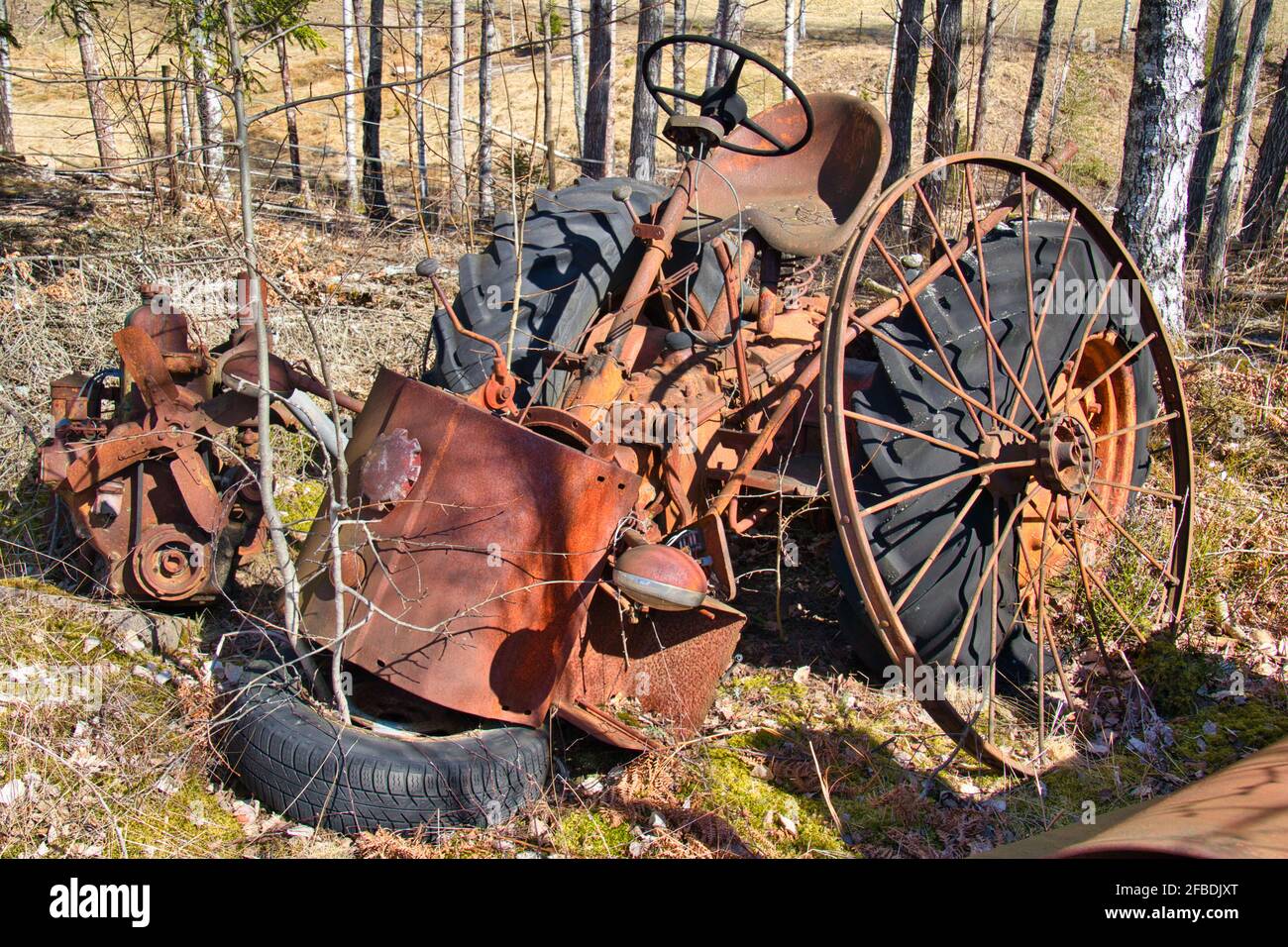 Rusty Old Tractor