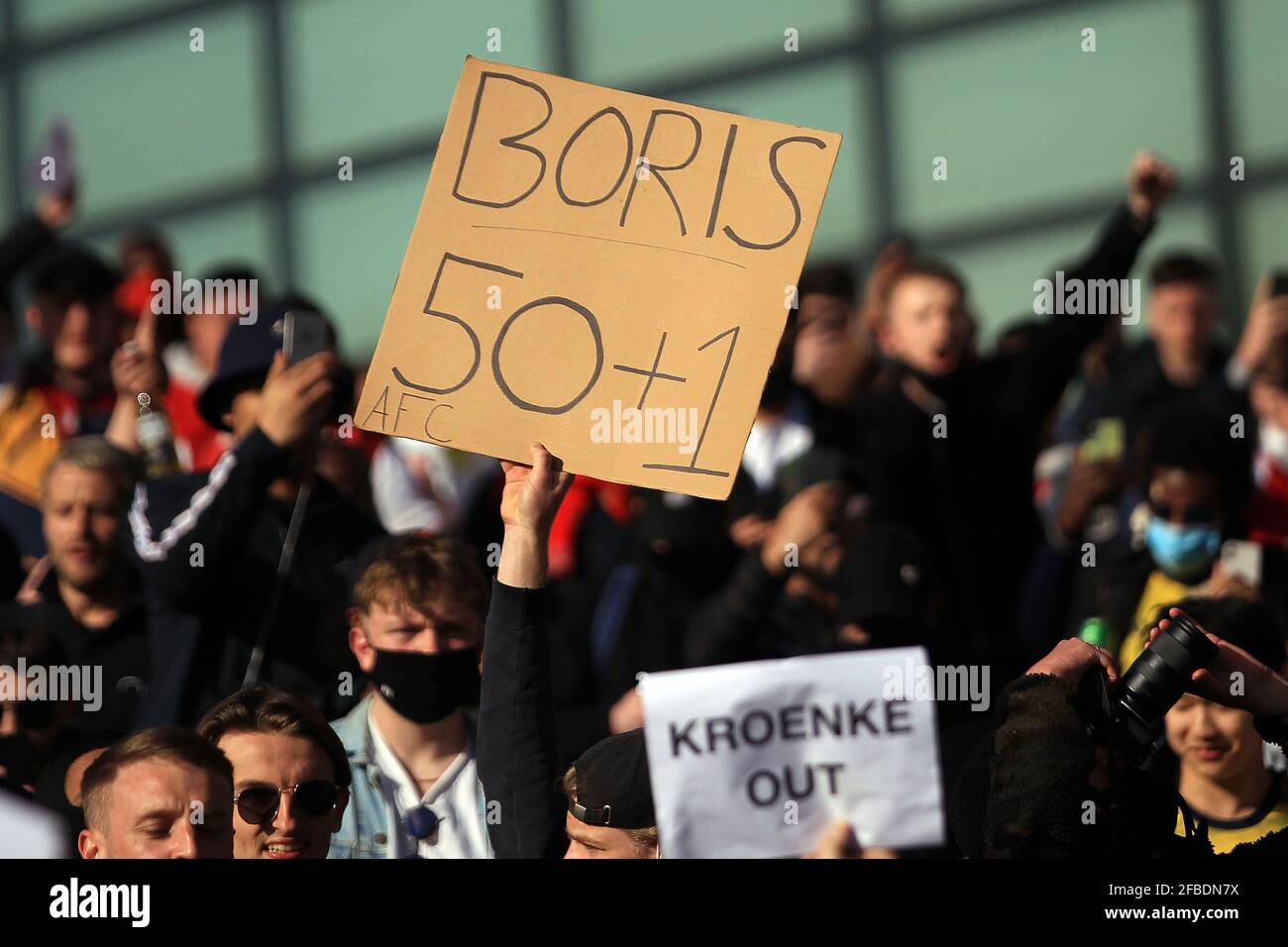 Football for prime minister banner hi-res stock photography and images ...