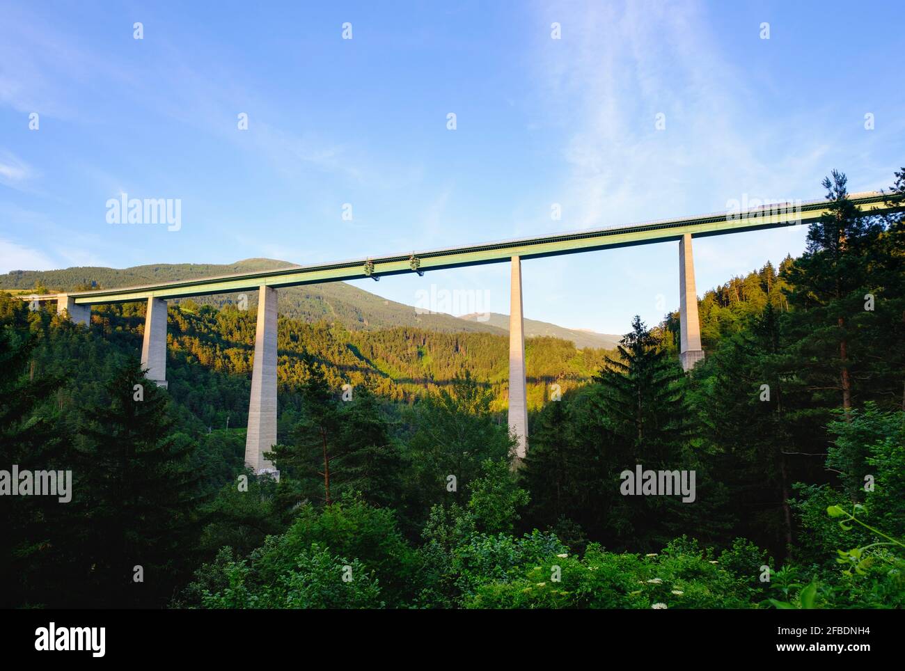 Europa bridge at Wipptal valley, Tyrol, Austria Stock Photo - Alamy