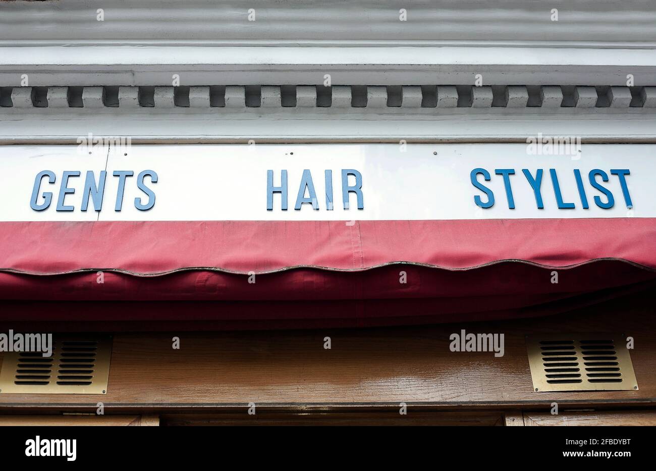Barber shop sign Stock Photo - Alamy