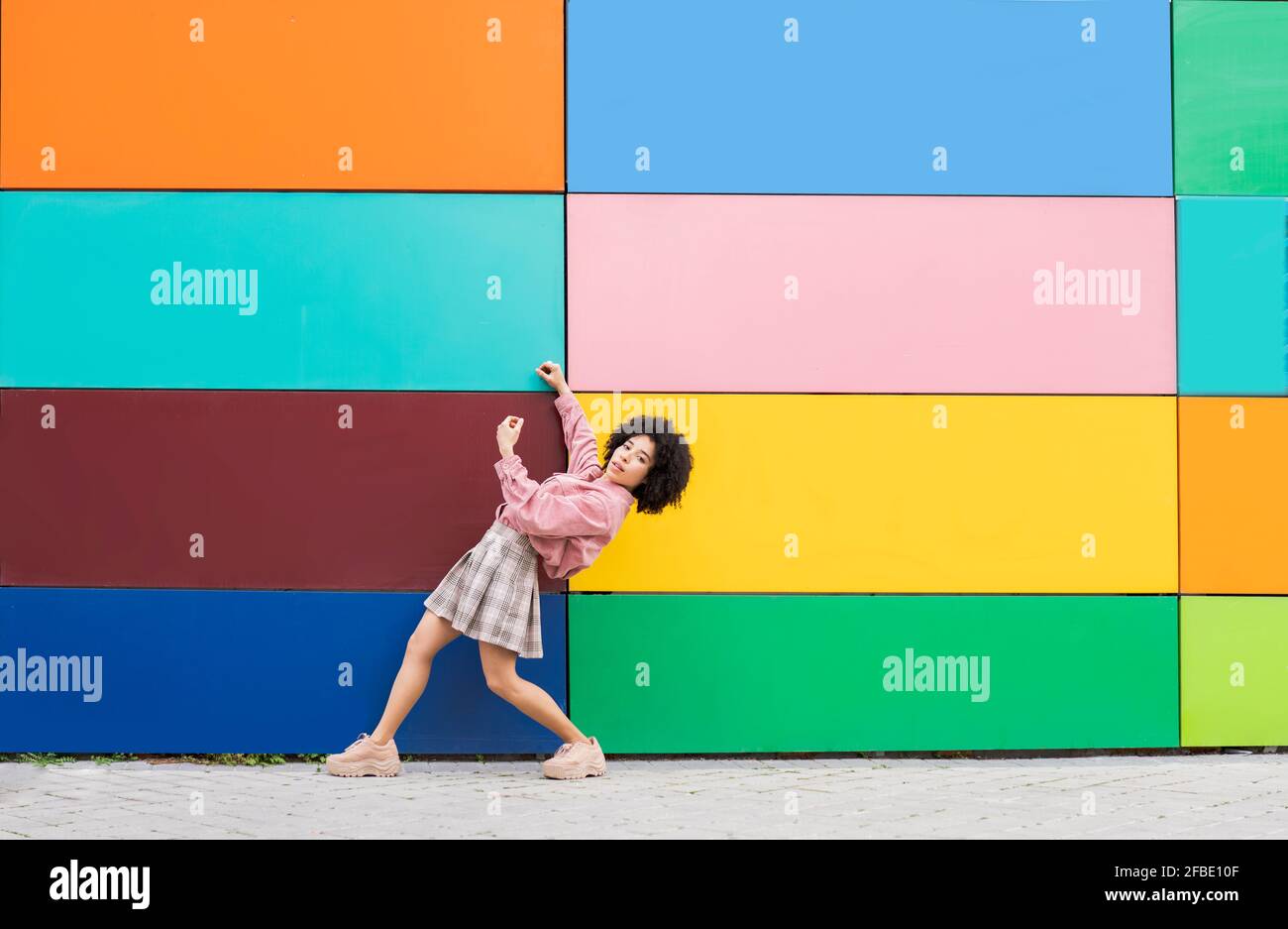 Beautiful woman bending over hi-res stock photography and images - Alamy