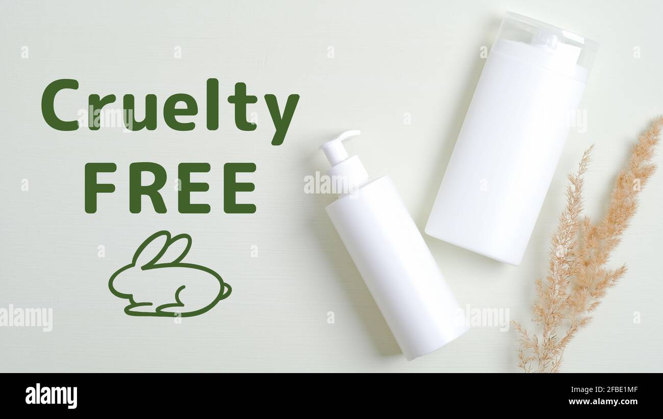 Natural organic cruelty free shampoo packaging mockup. Hair care beauty ...