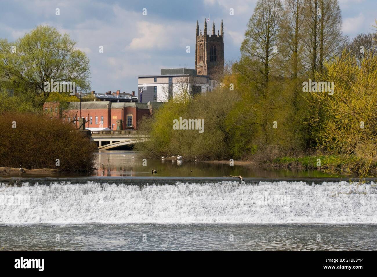 Derby river gardens hi-res stock photography and images - Alamy